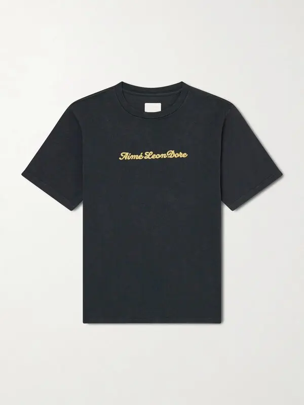 Aimé Leon Dore Logo-print Cotton-jersey T-shirt