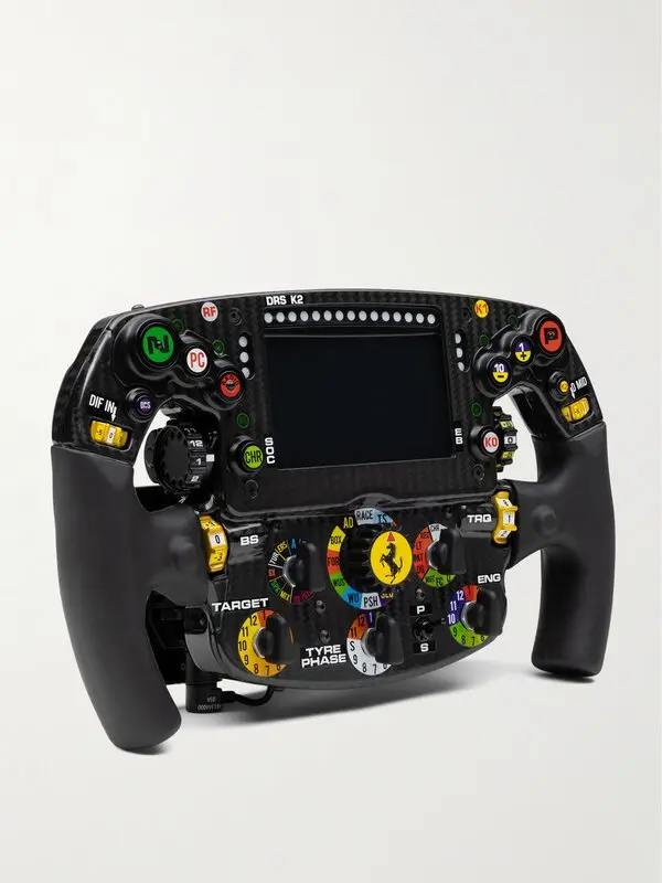 AMALGAM COLLECTION Ferrari Sf-25 1:1 Model Steering Wheel - Black