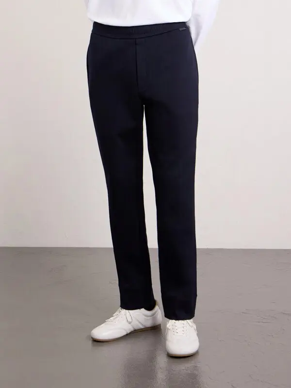 Moncler Tapered Stretch-cotton Jersey Sweatpants
