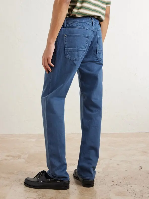 Stone Island Denim Slim-fit Straight-leg Jeans - Blue