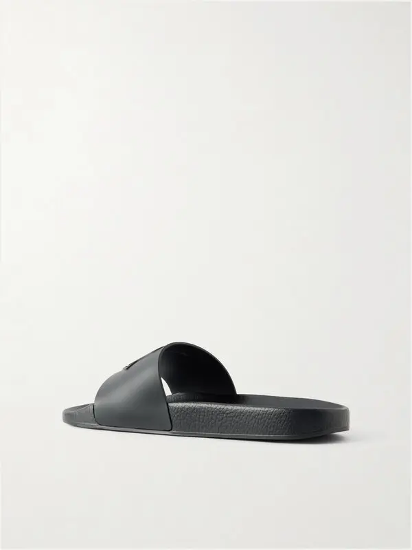 Moncler Basile Logo-embossed Rubber Slides