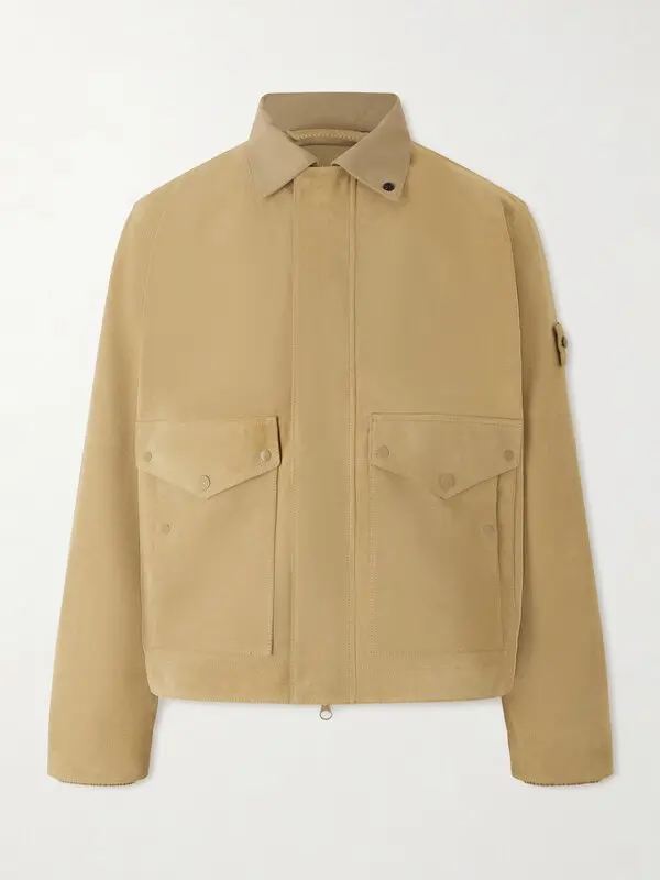 Stone Island Ghost Split-leather Jacket