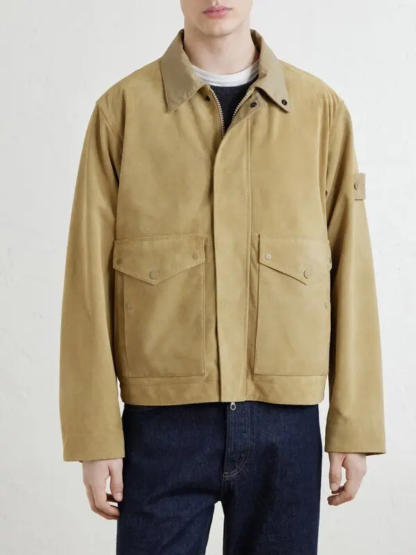 Stone Island Ghost Split-leather Jacket