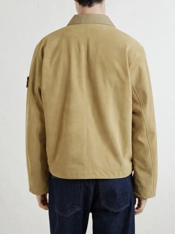 Stone Island Ghost Split-leather Jacket