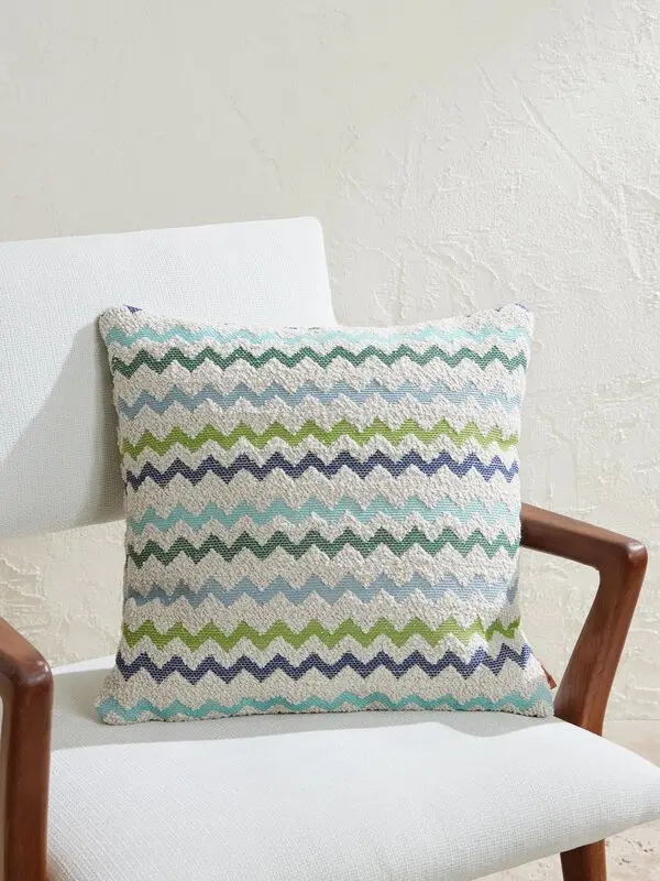 Missoni Capri Striped Bouclé Cushion