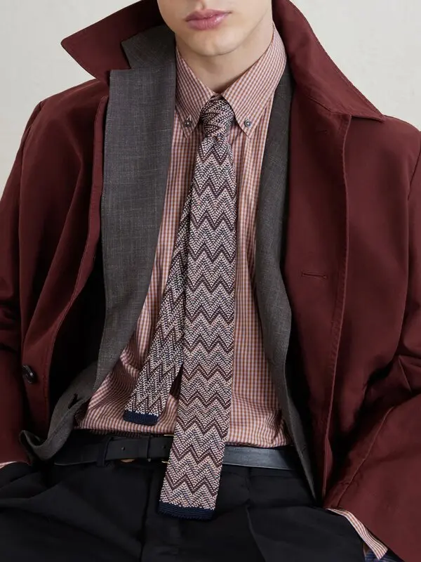 Missoni 6cm Pack Of Three Knitted Cotton And Silk-blend Tie