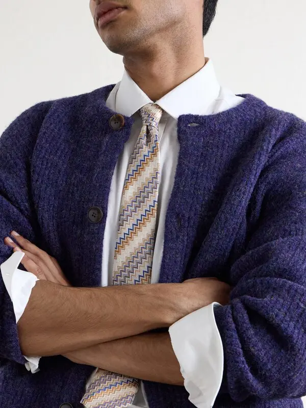 Missoni Two-pack 7cm Silk-jacquard Tie