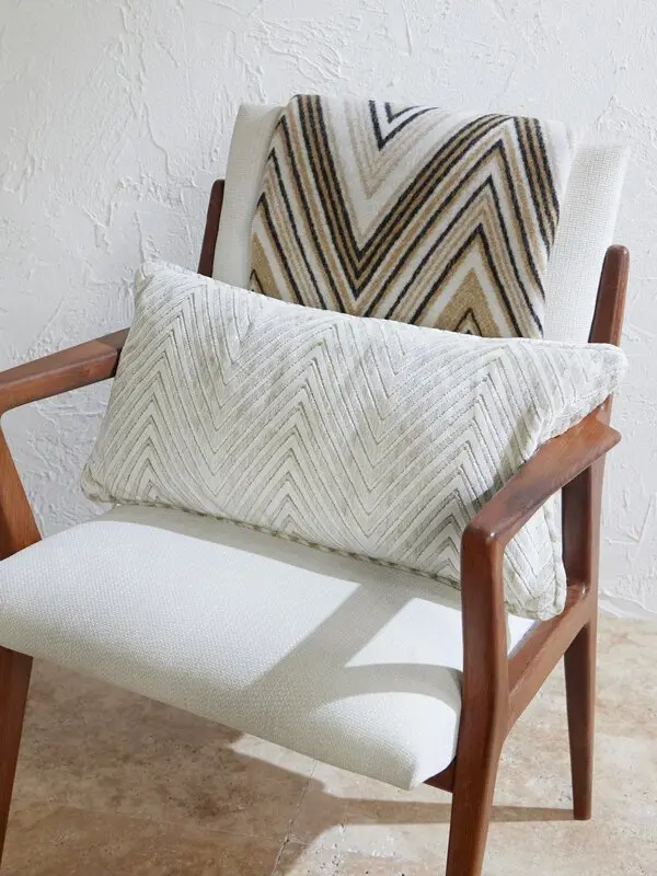 Missoni Ziggy Striped Velvet Cushion