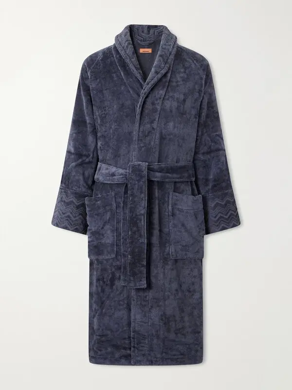 Missoni Giorgio Cotton-terry Robe