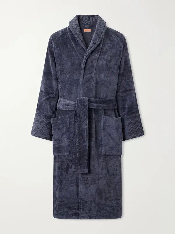 Missoni Giorgio Cotton-terry Robe