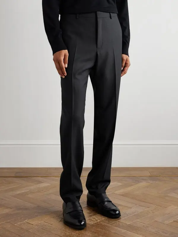 Brioni Straight-leg Wool Suit Trousers