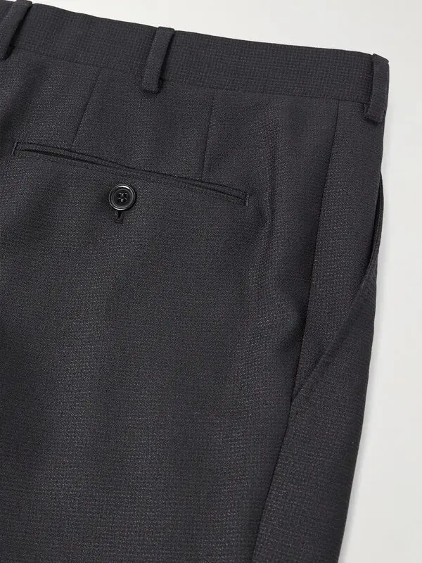 Brioni Straight-leg Wool Suit Trousers