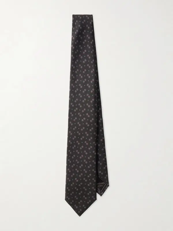 Brioni 8cm Silk-jacquard Tie