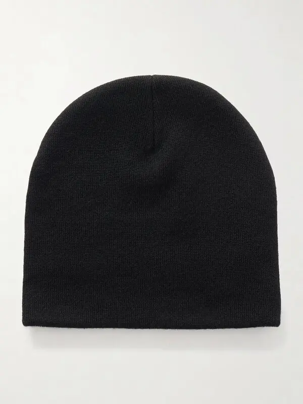DISTRICT VISION Logo-intarsia Merino Wool-blend Beanie