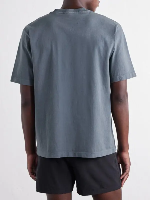 DISTRICT VISION California Printed Cotton-jersey T-shirt