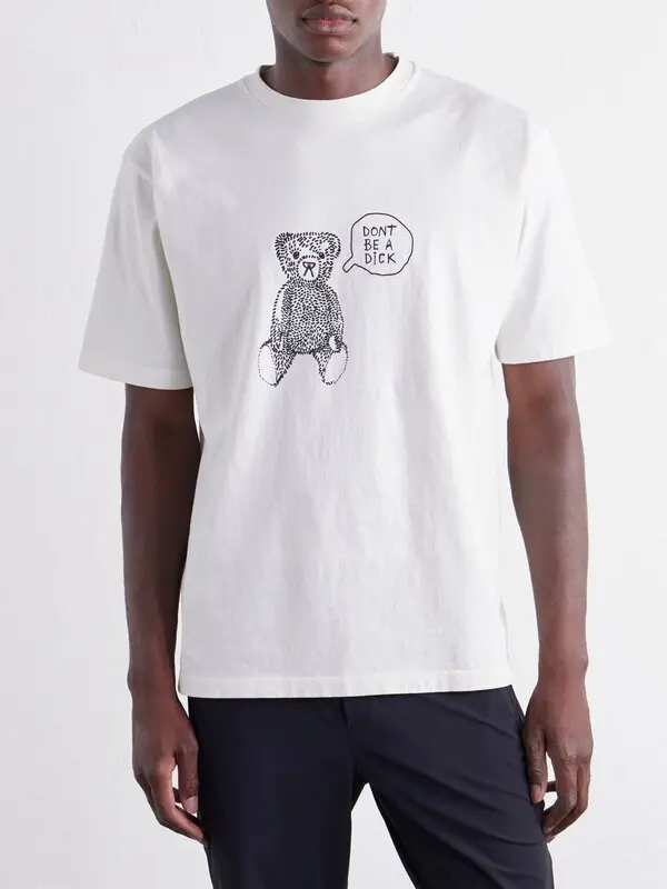 DISTRICT VISION California Printed Cotton-jersey T-shirt