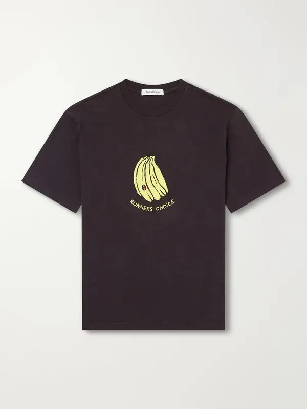 DISTRICT VISION California Printed Cotton-jersey T-shirt
