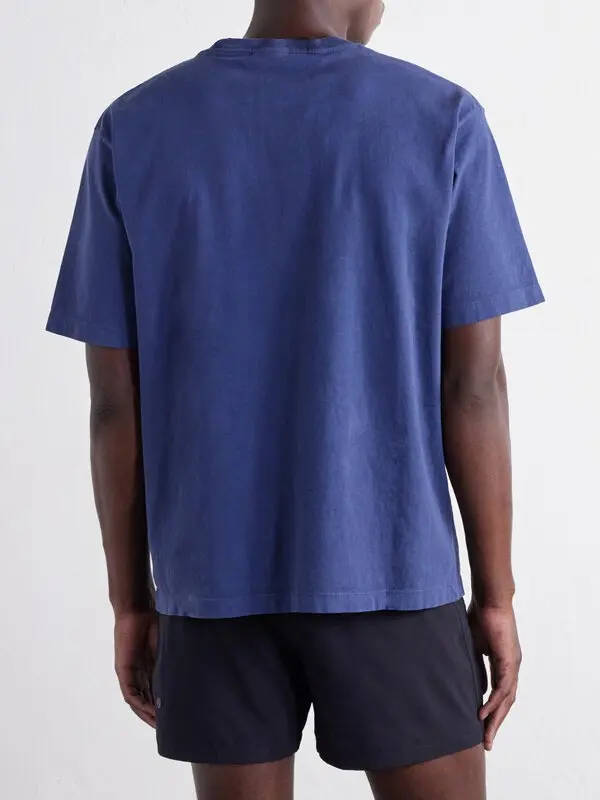 DISTRICT VISION California Printed Cotton-jersey T-shirt