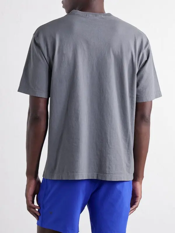 DISTRICT VISION California Printed Cotton-jersey T-shirt