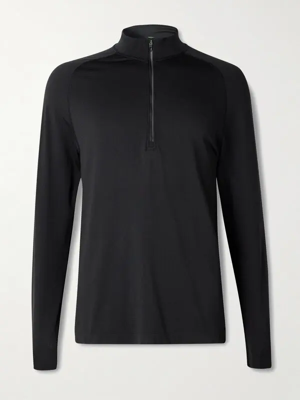 Lululemon Metal Vent Tech 2.5 Slim-fit Stretch-jersey Half-zip Top