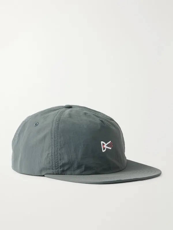 DISTRICT VISION Logo-print Shell Hat