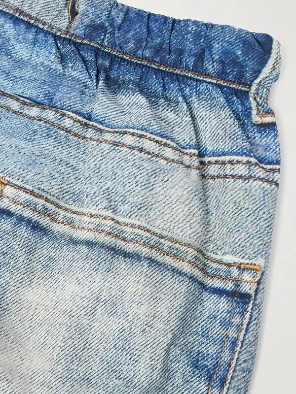 Satisfy Straight-leg 5" Logo-appliqu&eacute;d Printed Peaceshell&trade; Shorts
