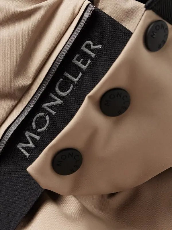 Moncler Montgetech Logo-appliquéd Quilted Stretch-nylon Hooded Down Ski Jacket