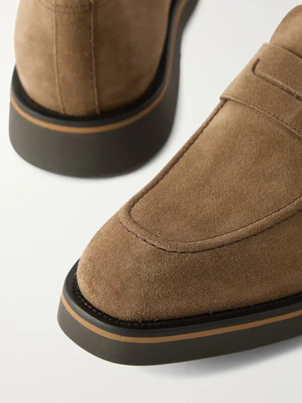 Berluti Alessio Suede Loafers