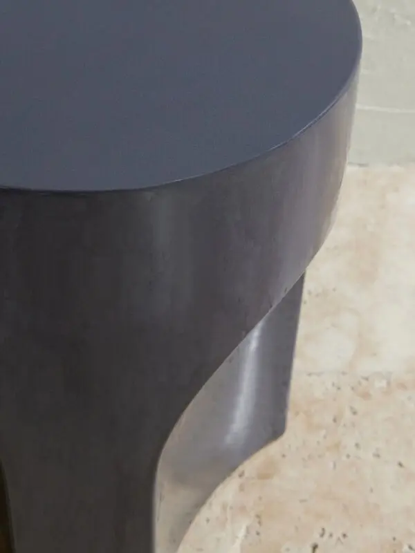 THE CONRAN SHOP Doric Ceramic Side Table - Black