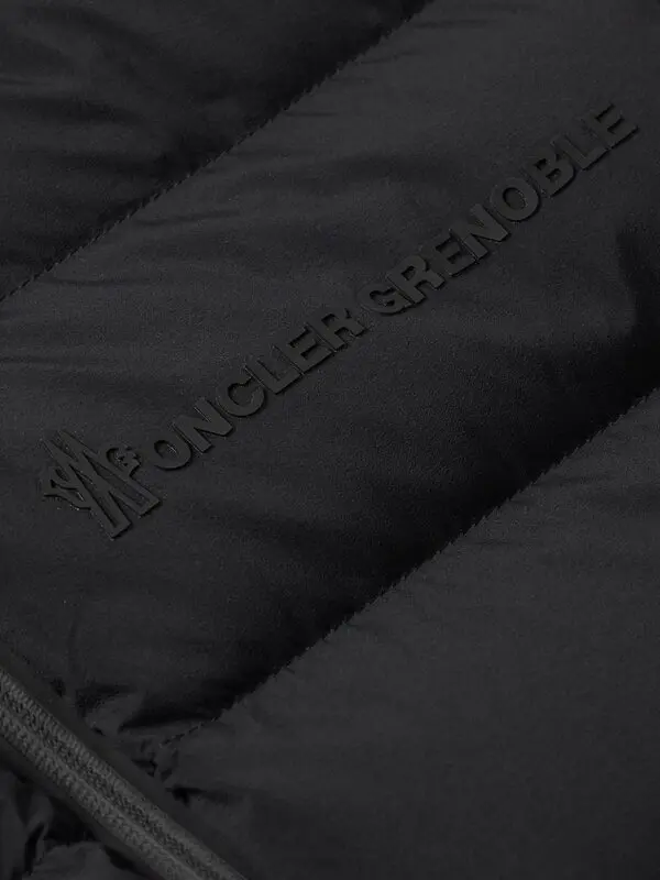 Moncler Araripe Stretch-jersey Trimmed Quilted Down Ski Jacket