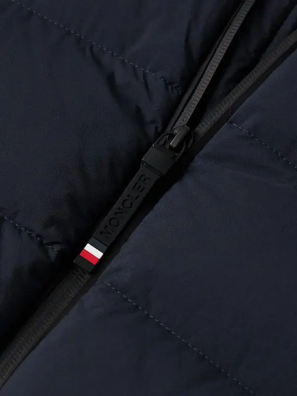 Moncler Araripe Stretch-jersey Trimmed Quilted Down Ski Jacket
