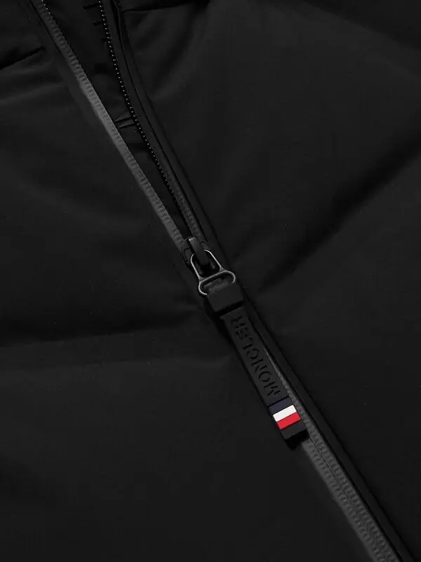 Moncler Quilted Tech-poplin Hooded Down Jacket