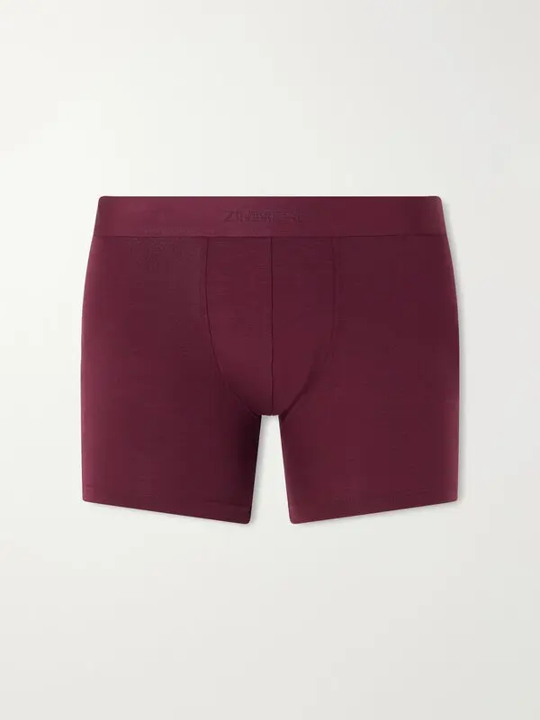 Zimmerli Pureness Stretch-micro Modal Boxer Briefs