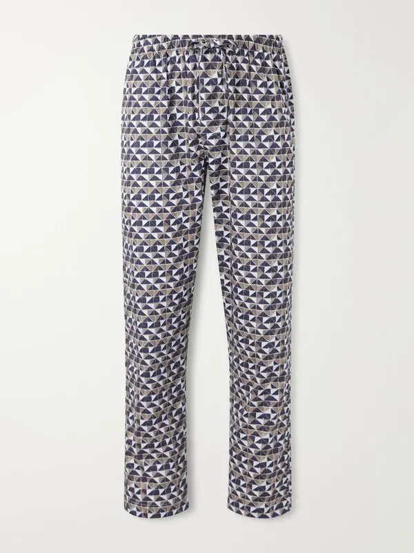 Zimmerli Printed Cotton-sateen Pyjama Trousers