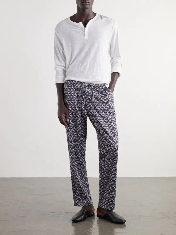 Zimmerli Printed Cotton-sateen Pyjama Trousers