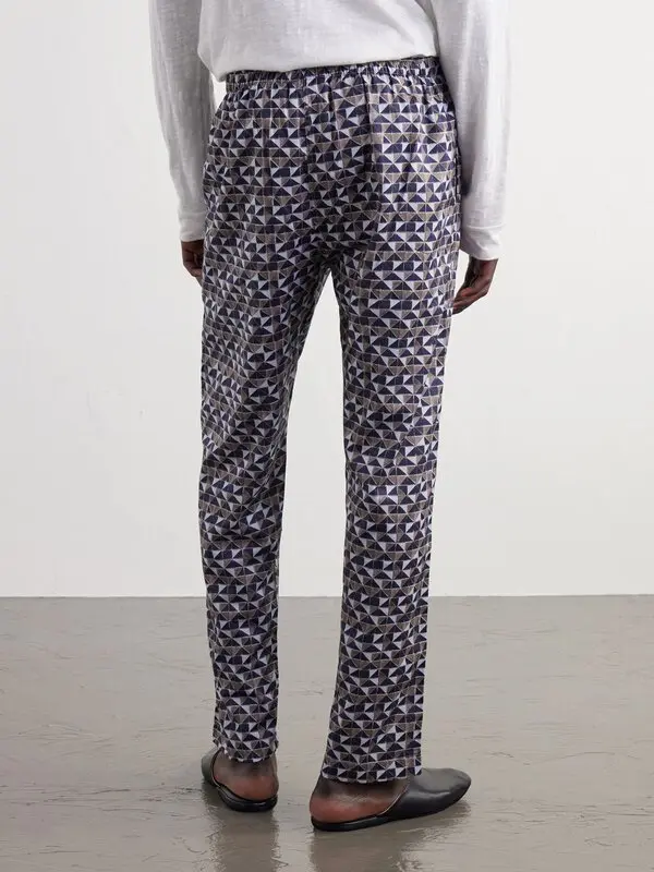 Zimmerli Printed Cotton-sateen Pyjama Trousers