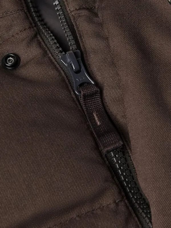 Stone Island Ghost Garment-dyed Quilted Virgin Wool-twill Down Jacket