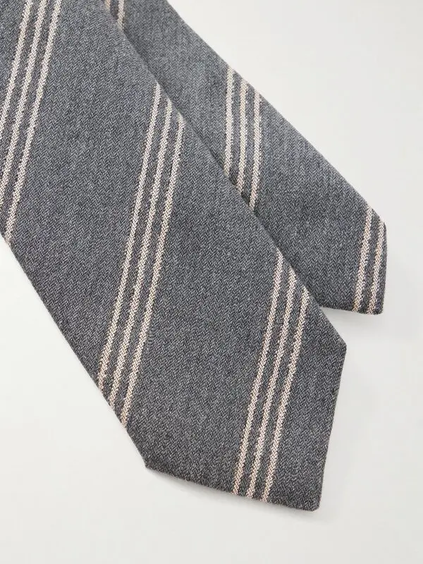 MFPEN Banquet 6cm Striped Silk-jacquard Tie