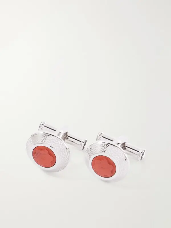 Montblanc Silver Cufflinks