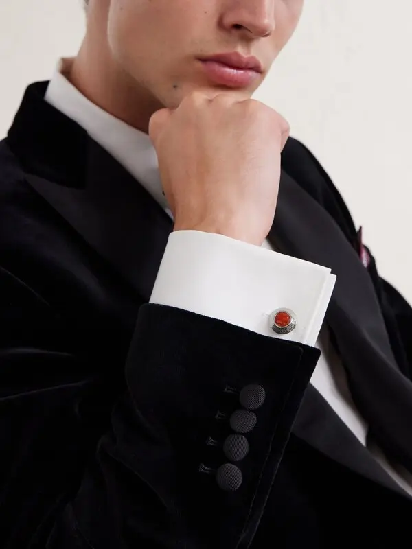 Montblanc Silver Cufflinks
