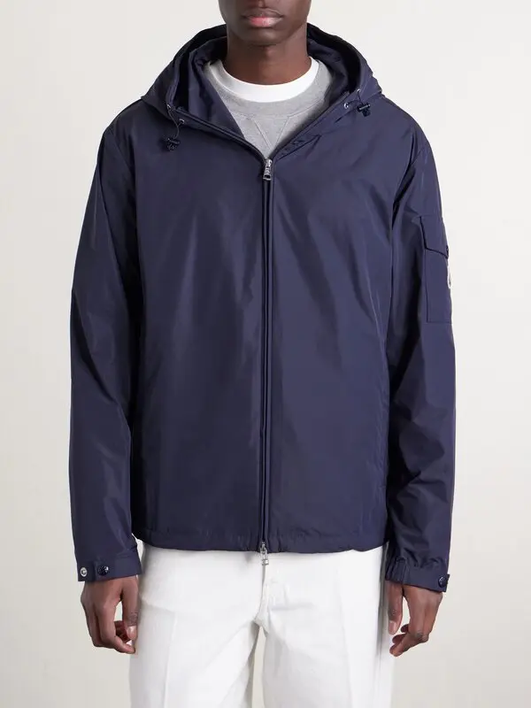 Moncler Sassiere Logo-appliquéd Shell Hooded Jacket