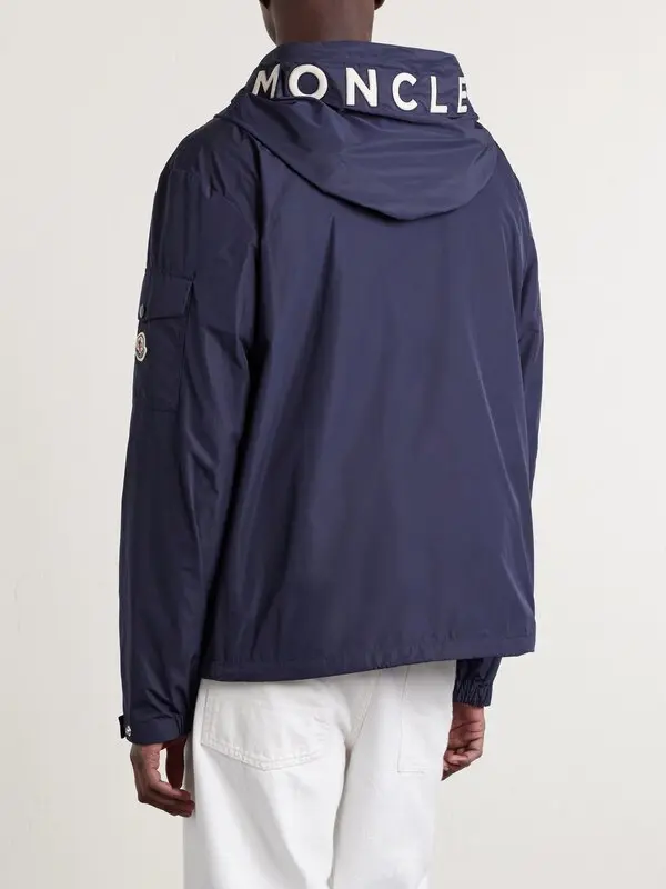 Moncler Sassiere Logo-appliquéd Shell Hooded Jacket