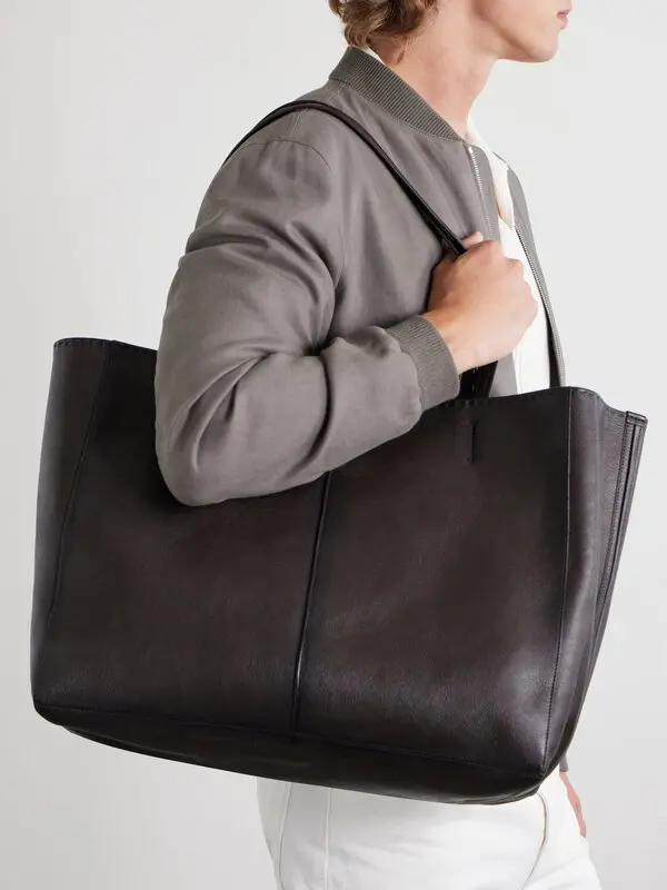 Berluti Leather Tote Bag
