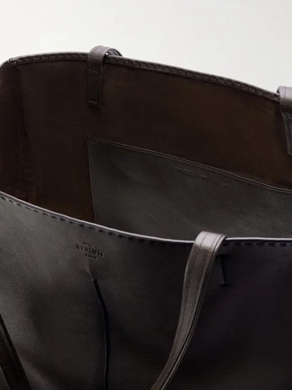 Berluti Leather Tote Bag