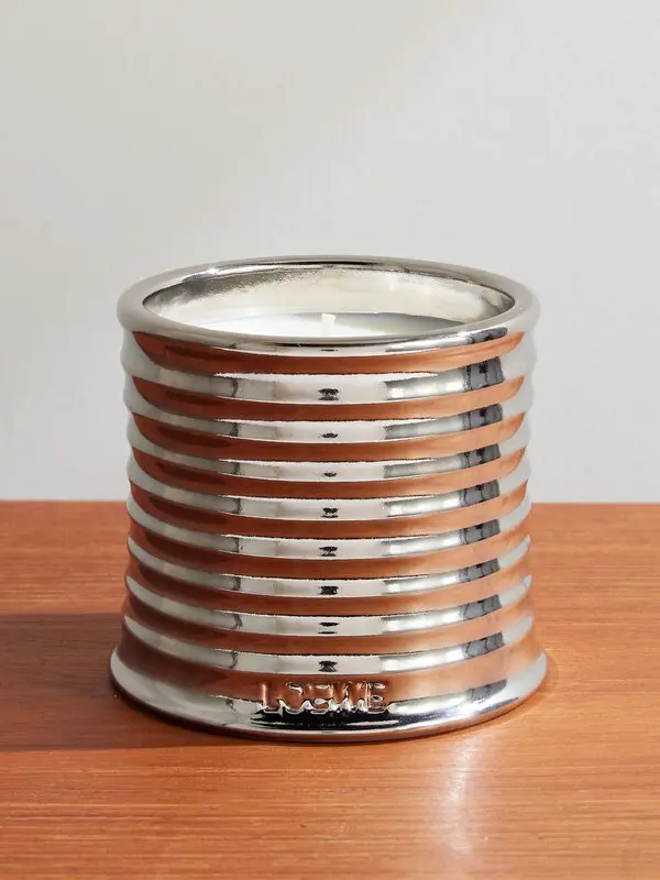 LOEWE PERFUMES Midi Black Sesame Scented Candle, 280g - Silver