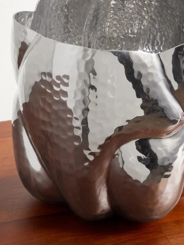 TOM DIXON Cloud Short Stainless Steel Vase