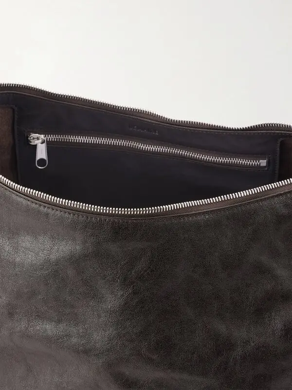 LEMAIRE Belted Leather Tote Bag