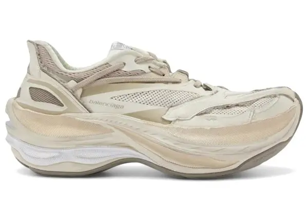 Balenciaga Jet Sneaker Eggshell - Eggshell Mix