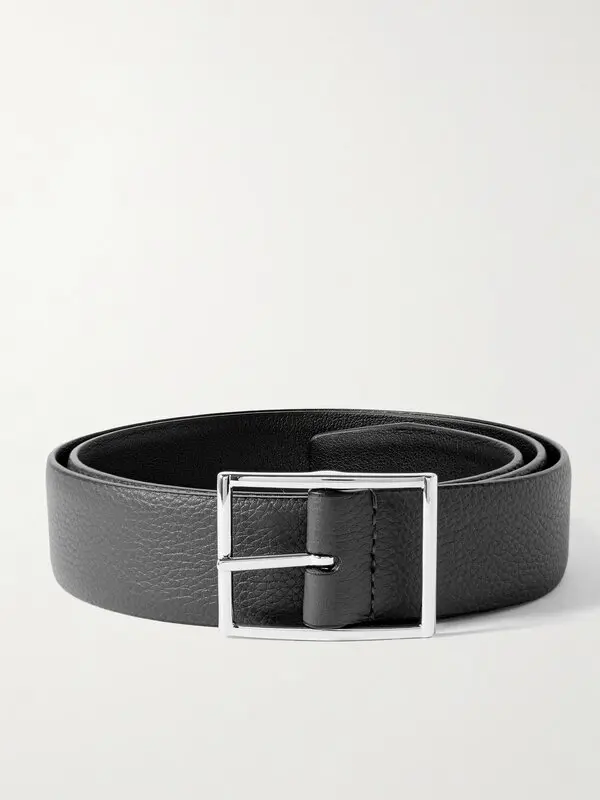 Anderson's 3.5cm Reversible Full-grain Leather Belt
