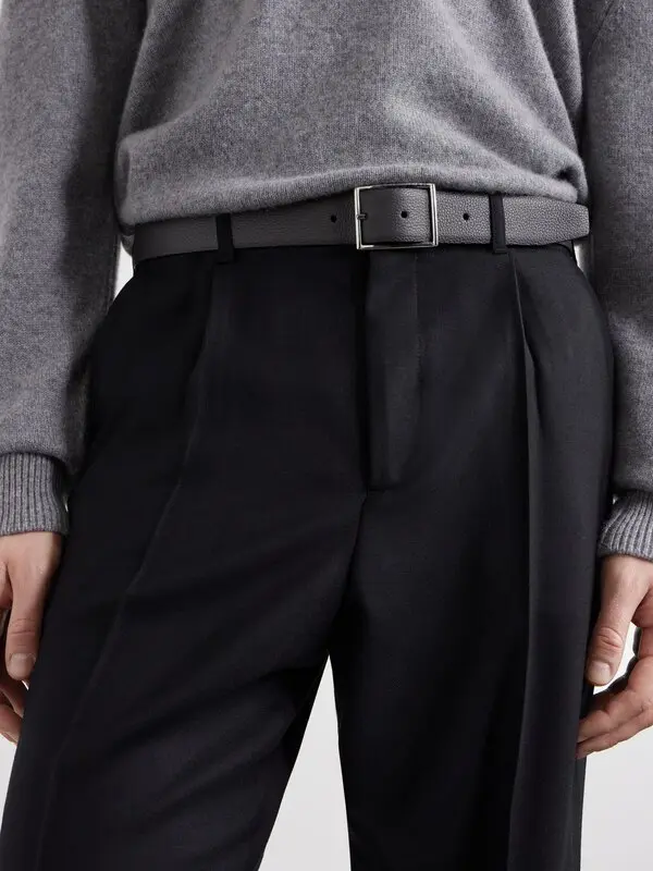 Anderson's 3.5cm Reversible Full-grain Leather Belt